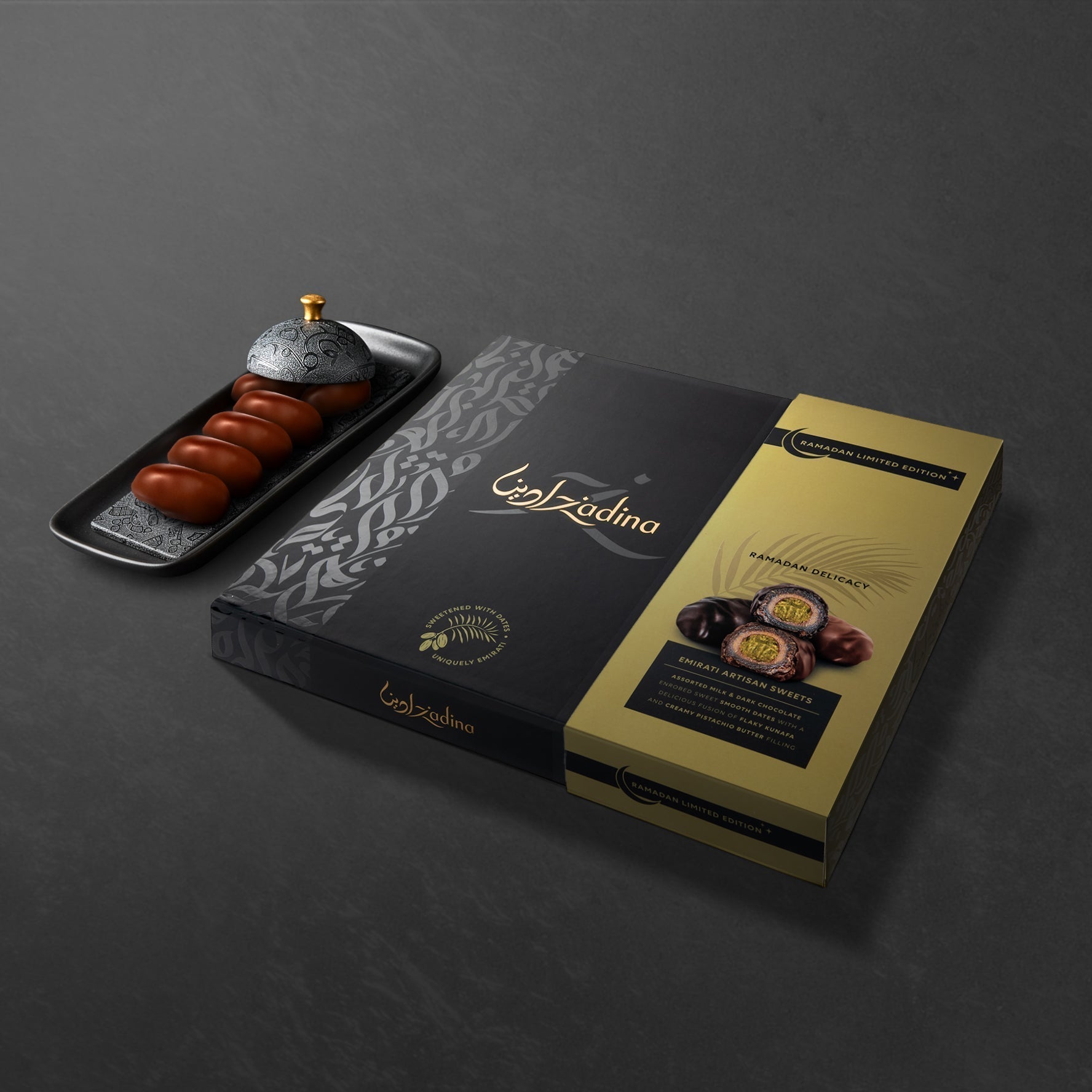 Customized Chocolate Gift Boxes | Zadina Dates