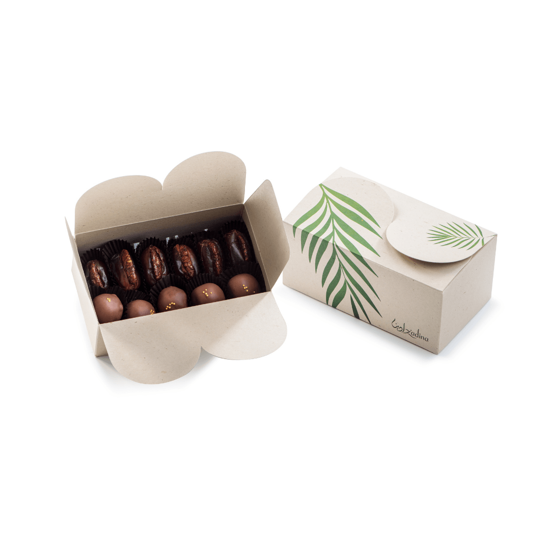 Assorted Sustainable Organic Dates Ballotin Boxes